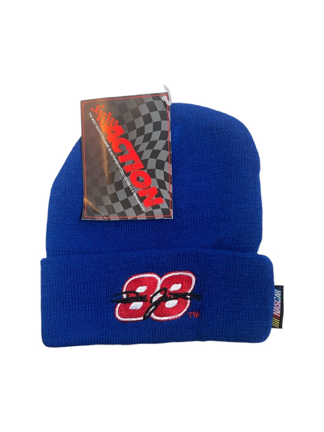 Vintage Dale Jarrett #88 Nascar Beanie Hat Cap Adult OSFA Deadstock NWT ...