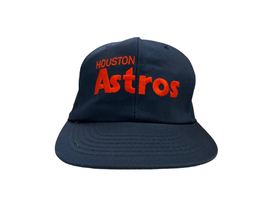 Vintage Houston Astros AJD Snapback Hat Cap Adult OSFA Deadstock NWT ...