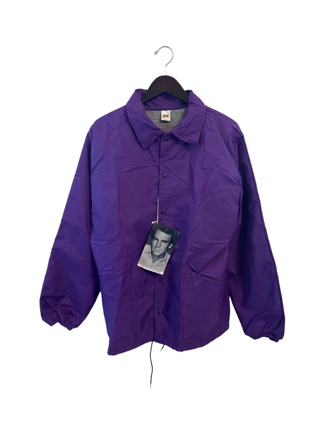 Vintage Russell Athletic Gold Tag Coaches Jacket Mens Size Large ...