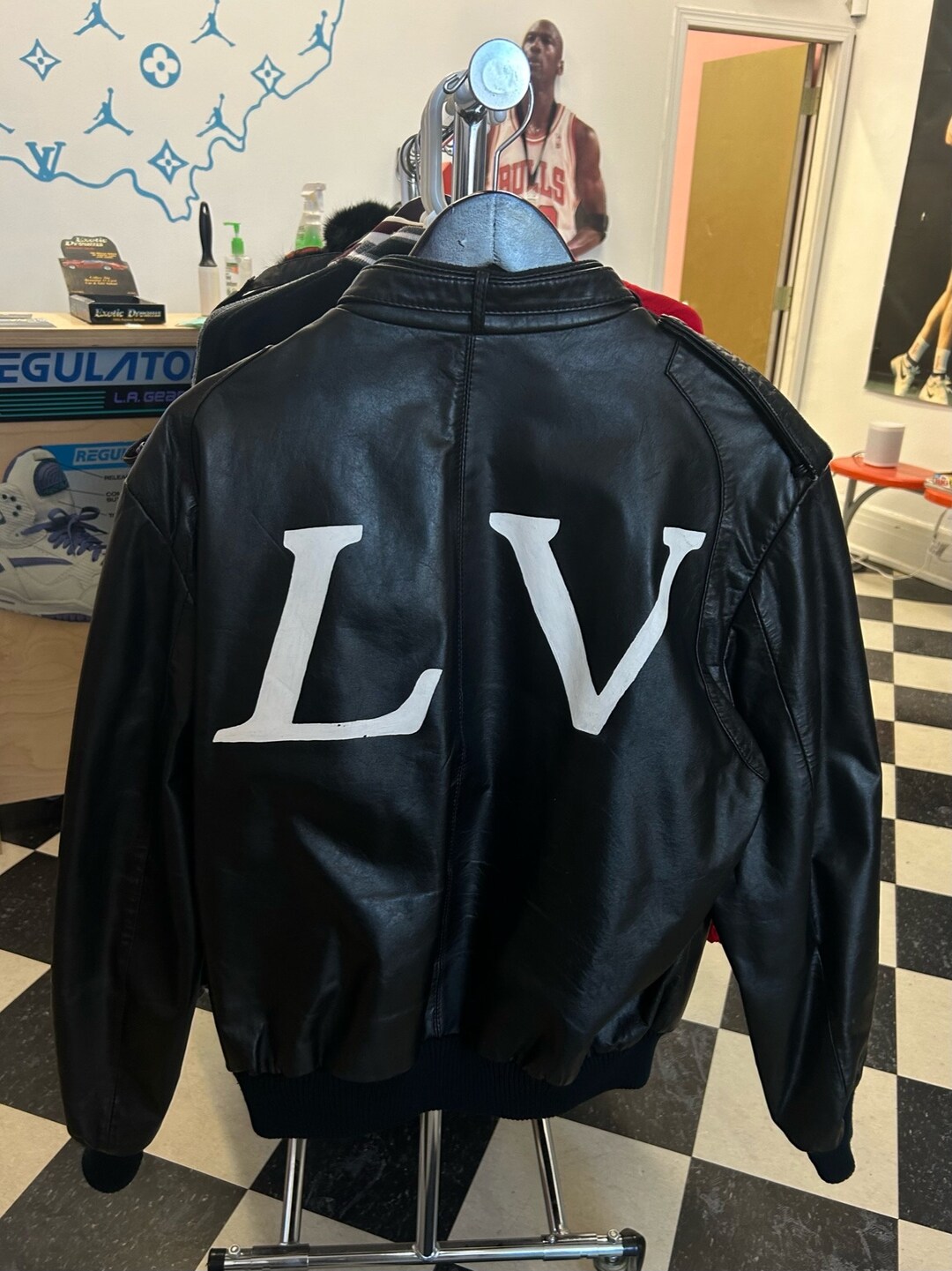Vintage Legit Vintage X Members Only Leather Racer Jacket Mens Size 44 ...