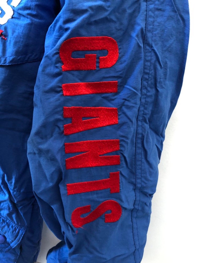 Vintage New York Giants Mirage First String Jacket Coat Mens | Etsy