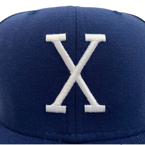 Vintage New Era Xavier Fitted Hat Cap Adult Size 7 Deadstock NWS Early ...