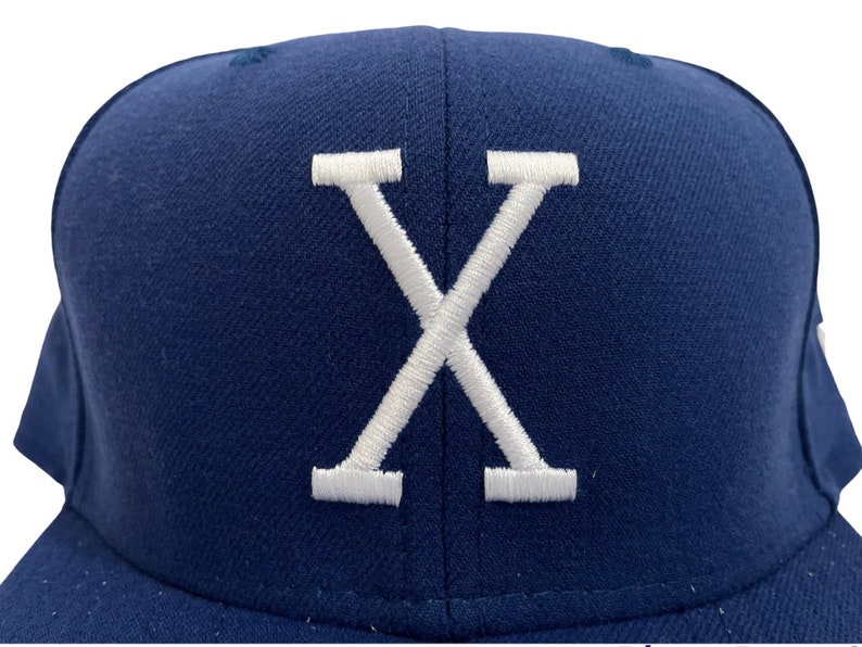 Vintage New Era Xavier Fitted Hat Cap Adult Size 7 Deadstock NWS Early ...