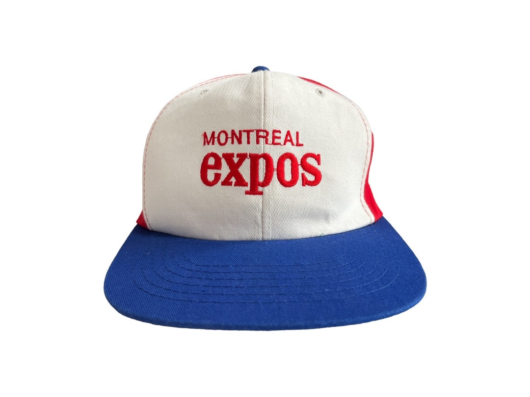 Vintage Montreal Expos Snapback Hat Cap Adult OSFA Deadstock NWOT 80s ...