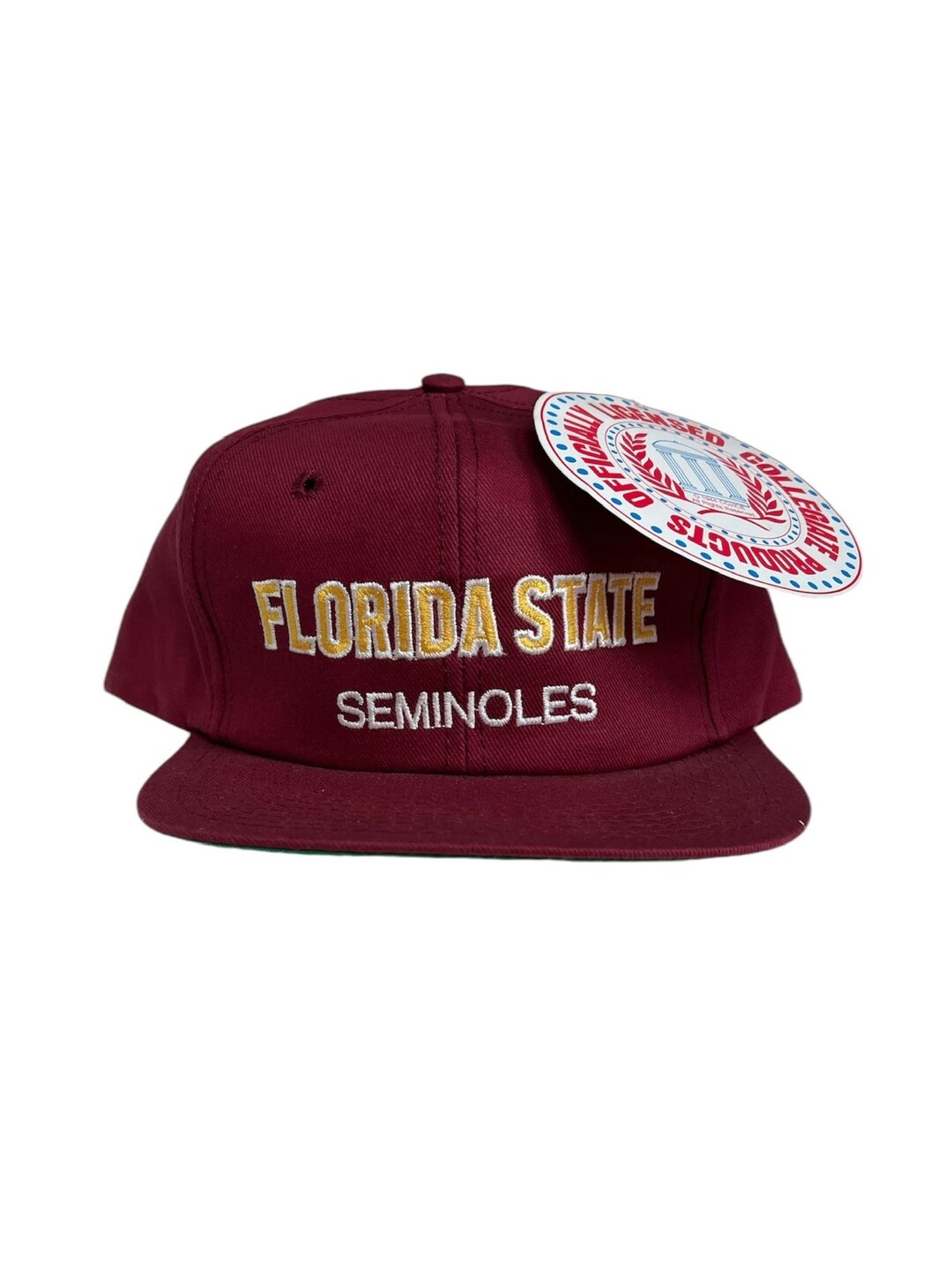 Vintage FSU Florida State Seminoles Snapback Hat Adult OSFA Deadstock ...