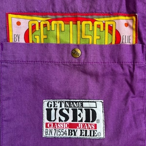 Vintage Get Used by Elie Denim Shirt Mens Size Medium Deadstock NWT 90s ...
