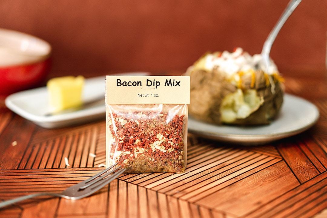 Bacon Dip Mix | Bacon Seasoning Mix for DIY Party Dip, Cream Cheese ...
