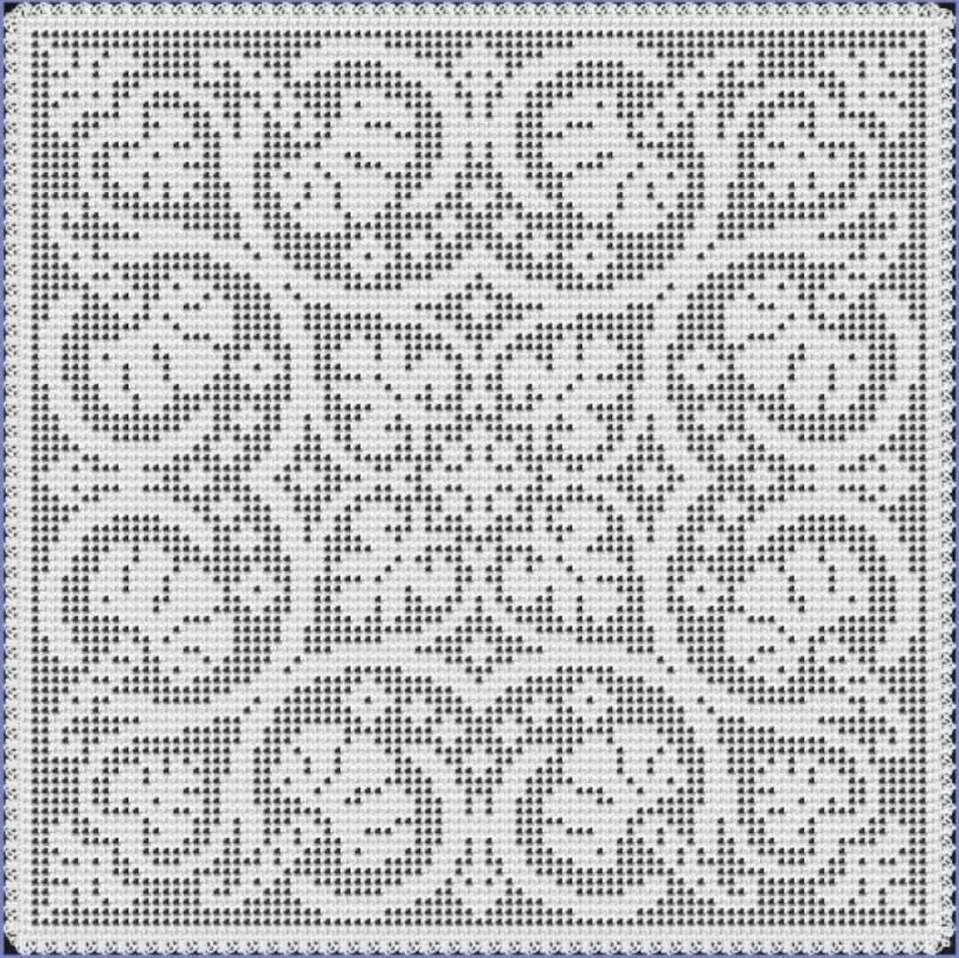 Pumpkin Kaleidoscope Filet Crochet Pattern - Etsy