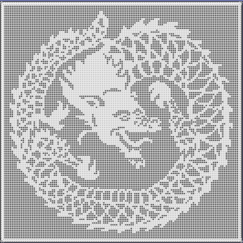 Chinese Dragon Doily/wall Hanging Pattern - Etsy