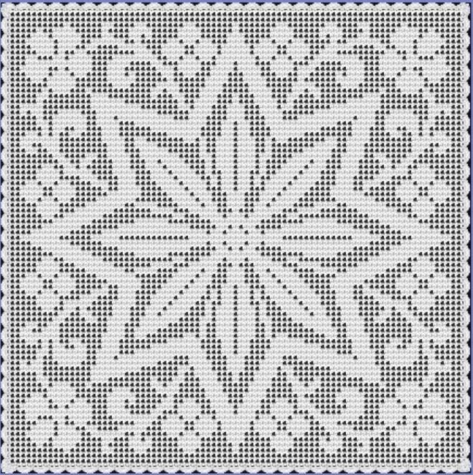 Star and Ivy Filet Crochet Pattern | Etsy