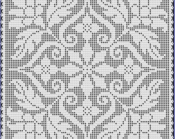 Celtic Cross Filet Crochet Pattern - Etsy Canada