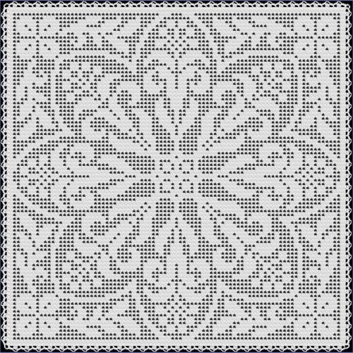 Box Grid Filet Crochet Pattern - Etsy