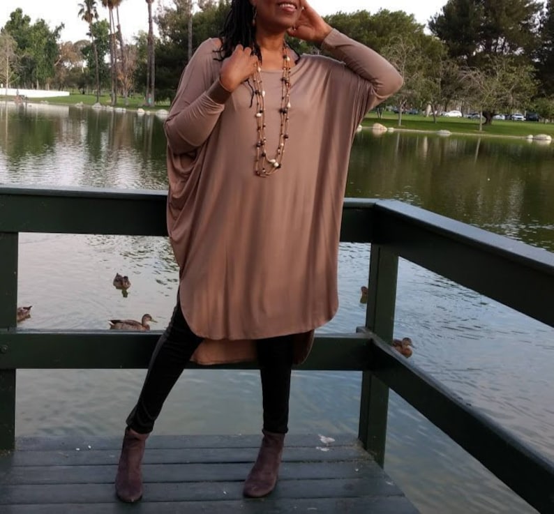 Shirttail T-shirt Dress, off the Shoulder Bat-wing Midi Knit Dress ...