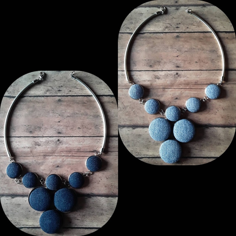 Jean Necklace - Etsy