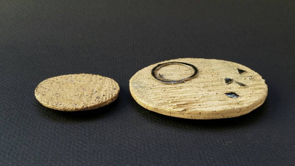 Ceramic Magnets - Hand Carved Ceramics - Magnet Set - Ceramic Kitchen ...