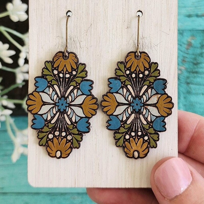 Vintage Earrings Whimsy - Etsy