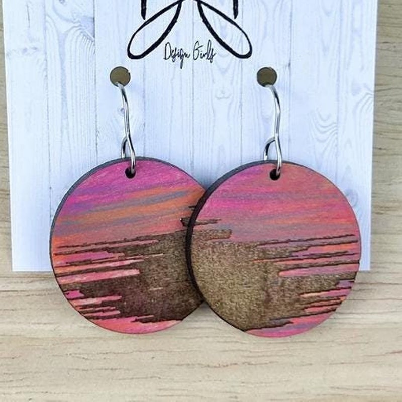 Abstract Earrings - Etsy