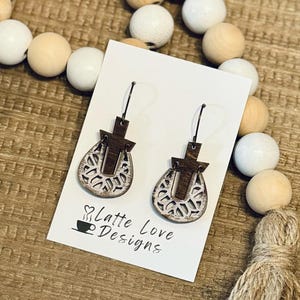 4 Cut Out Cross Earring Files - Religious Earring File - Digital Laser ...