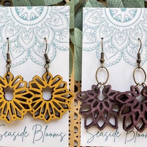 3 Easy Cut Out Earring Files - Simple Laser Earring File - PDF - SVG ...