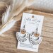 5 Simple Cut Out Earring File - Scored Boho Cut Earrings - Laser ...