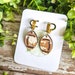6 Football Earring Files -reverse Engrave Football Earring - Digital ...