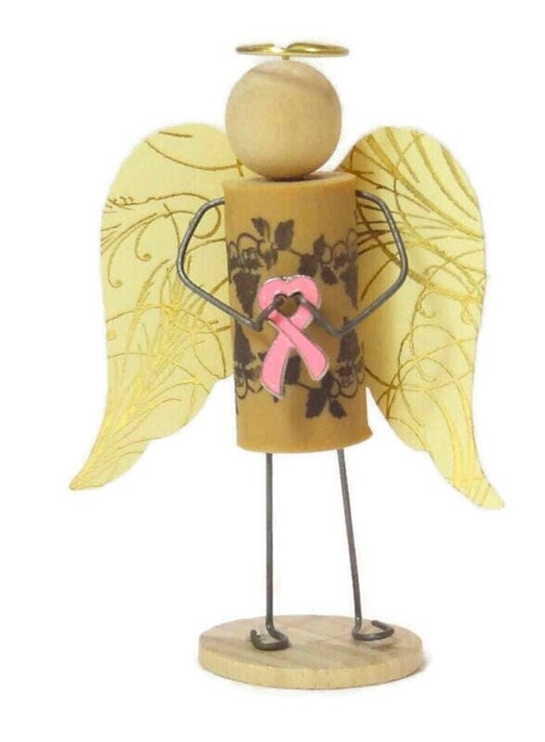 Angel - Breast Cancer Ribbon - Etsy