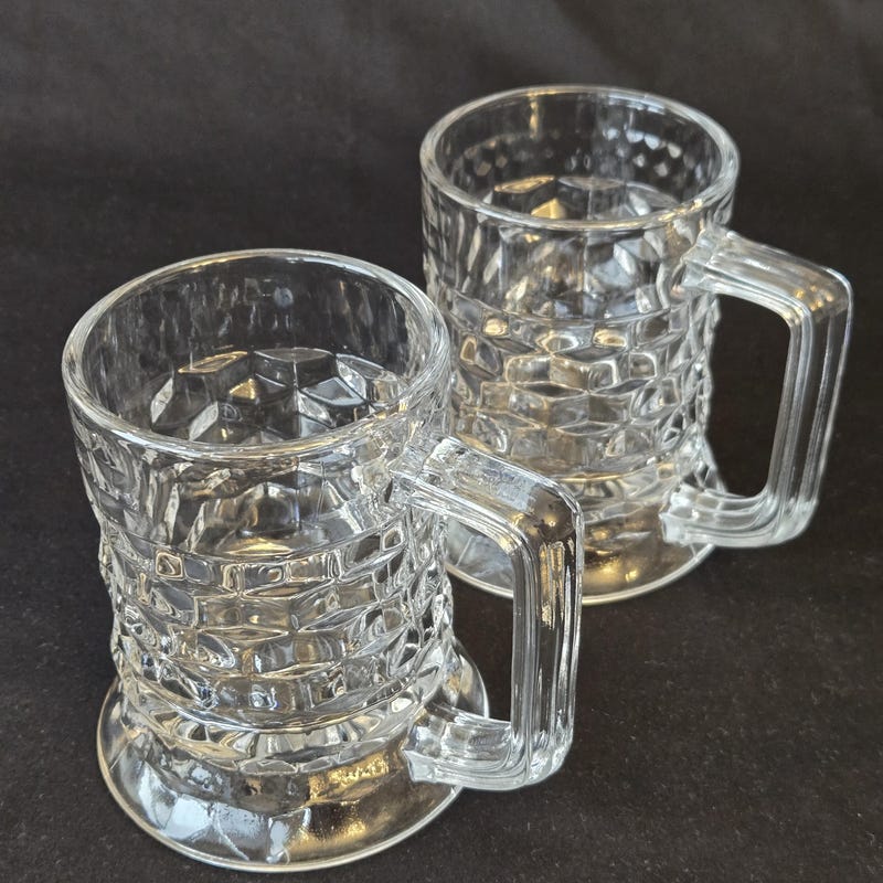12 Oz Glass Beer Mug - Etsy