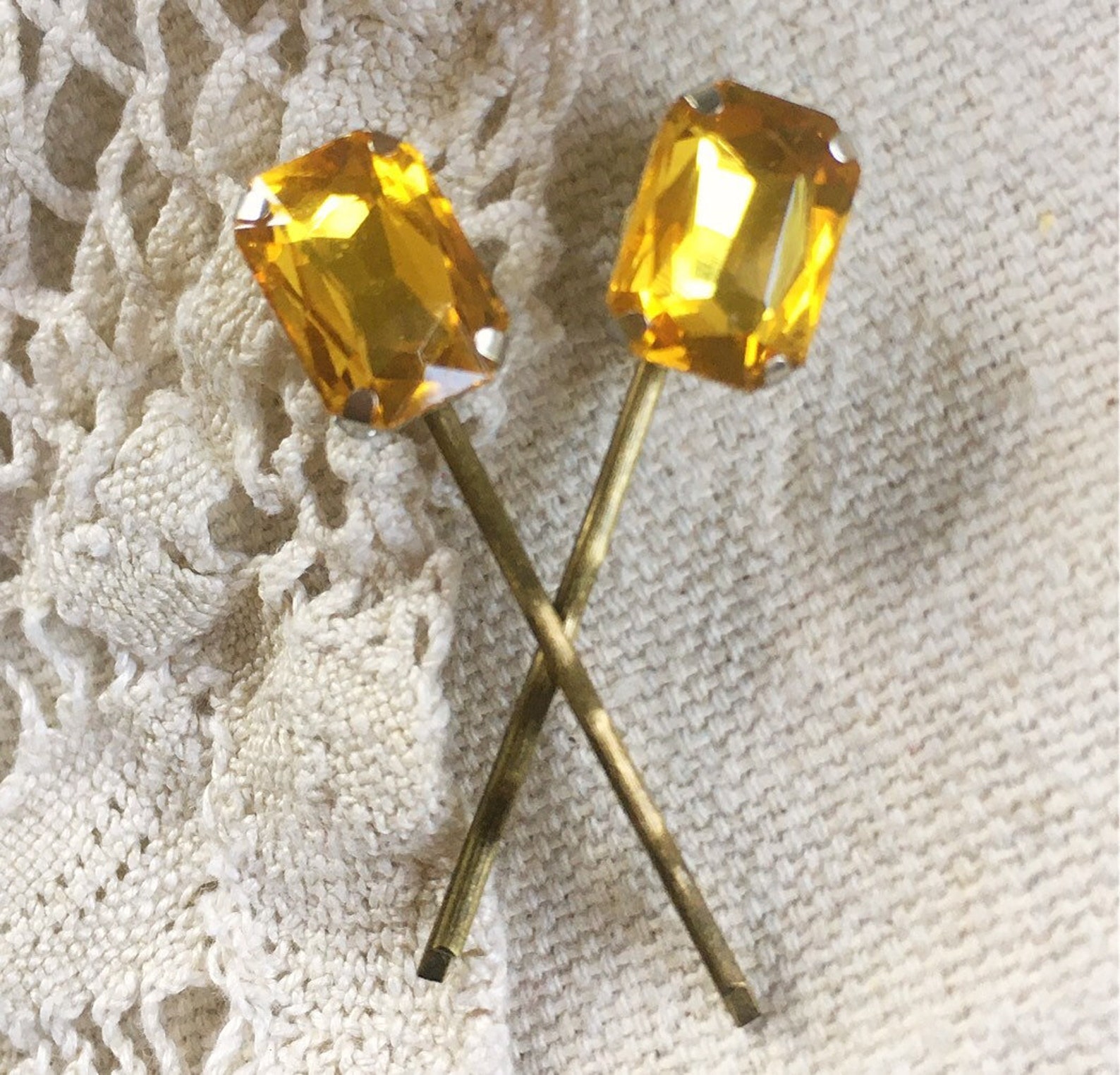 Crystal Hair Pin- Bobby Pin, Gem Hair Pin, Gem Bobby Pin, Rhinestone ...