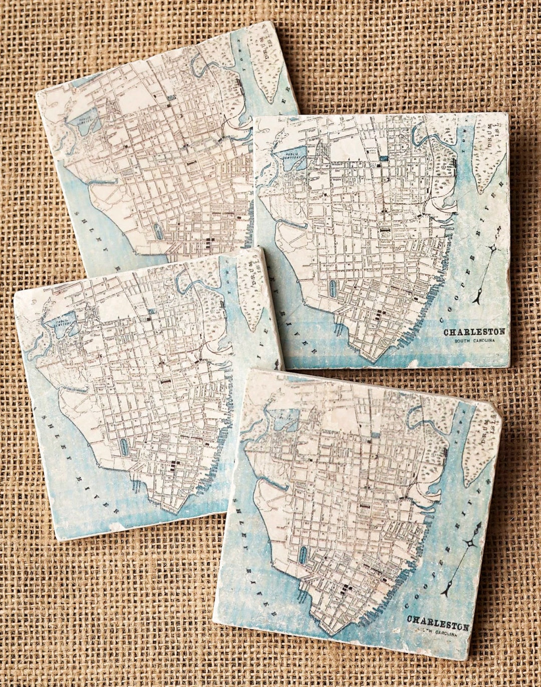 Charleston- Charleston Map, Charleston Decor, Charleston Gift, Home ...