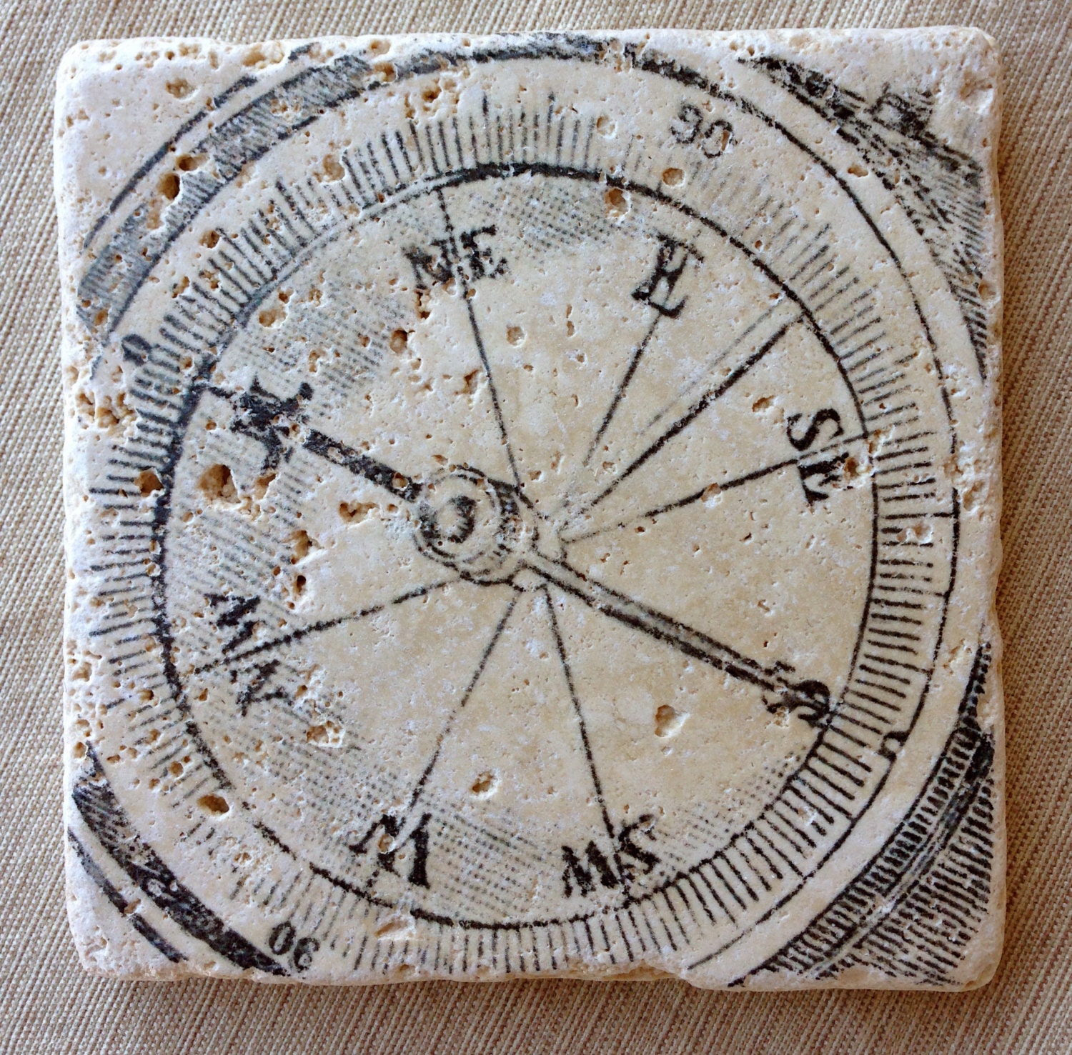 Coasters Compass Decor Traveler Gift Compass Gift Travel | Etsy