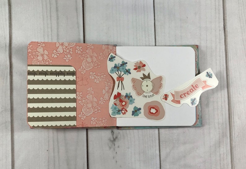 Julie Nutting Paper Doll Wooden Cover Paint Poured Journals - Etsy