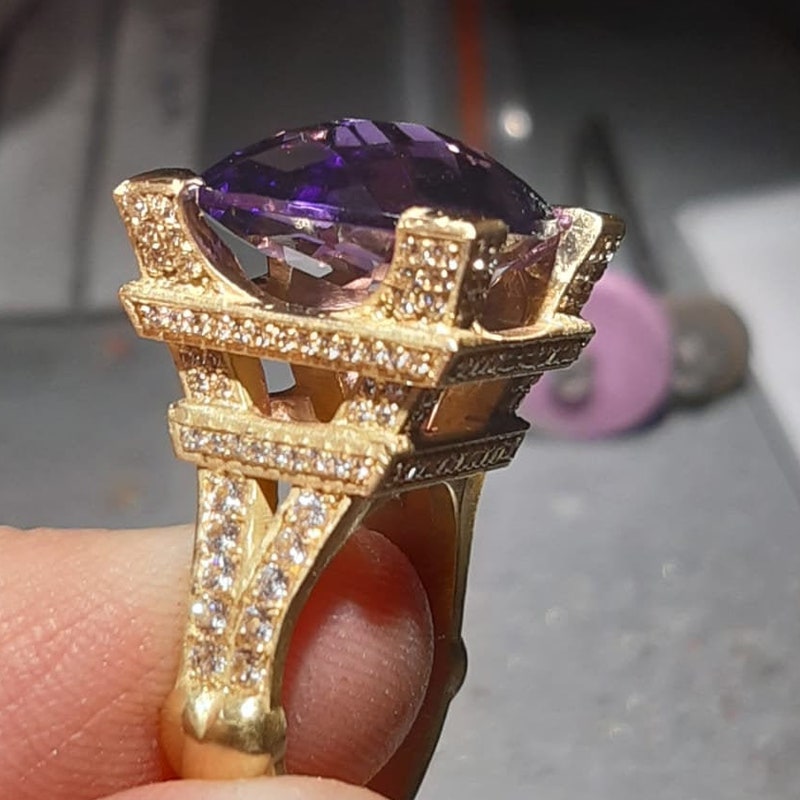 Eiffel Tower Ring - Etsy