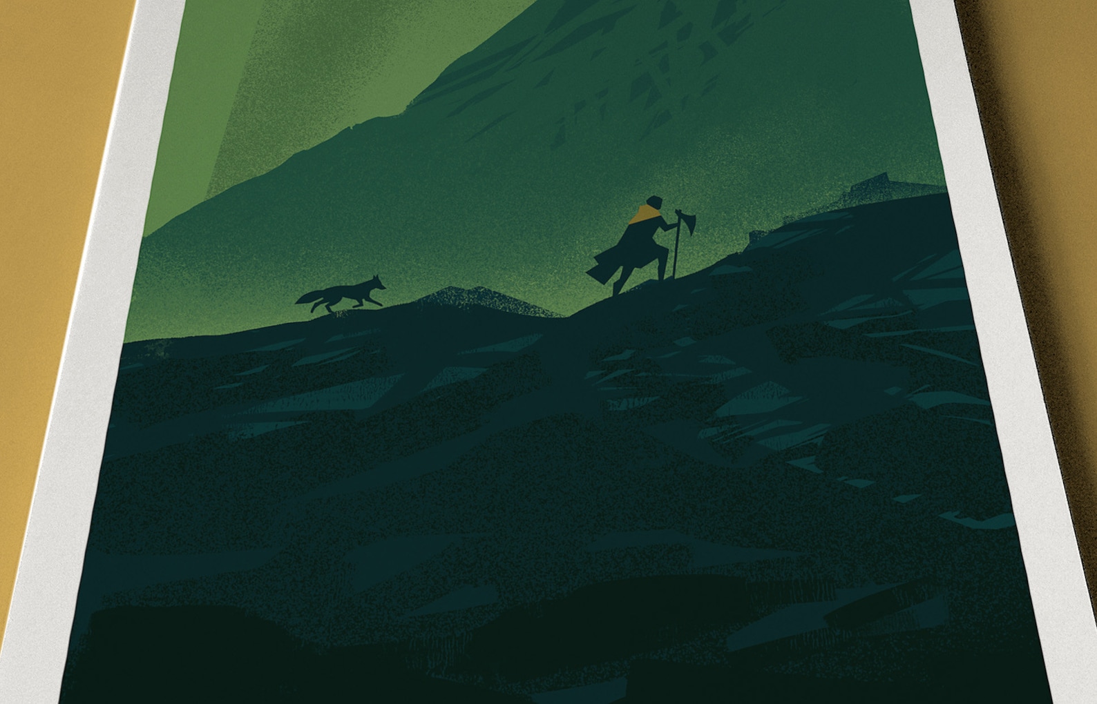 Gawain and the Green Knight Art Print Poster Design - Etsy