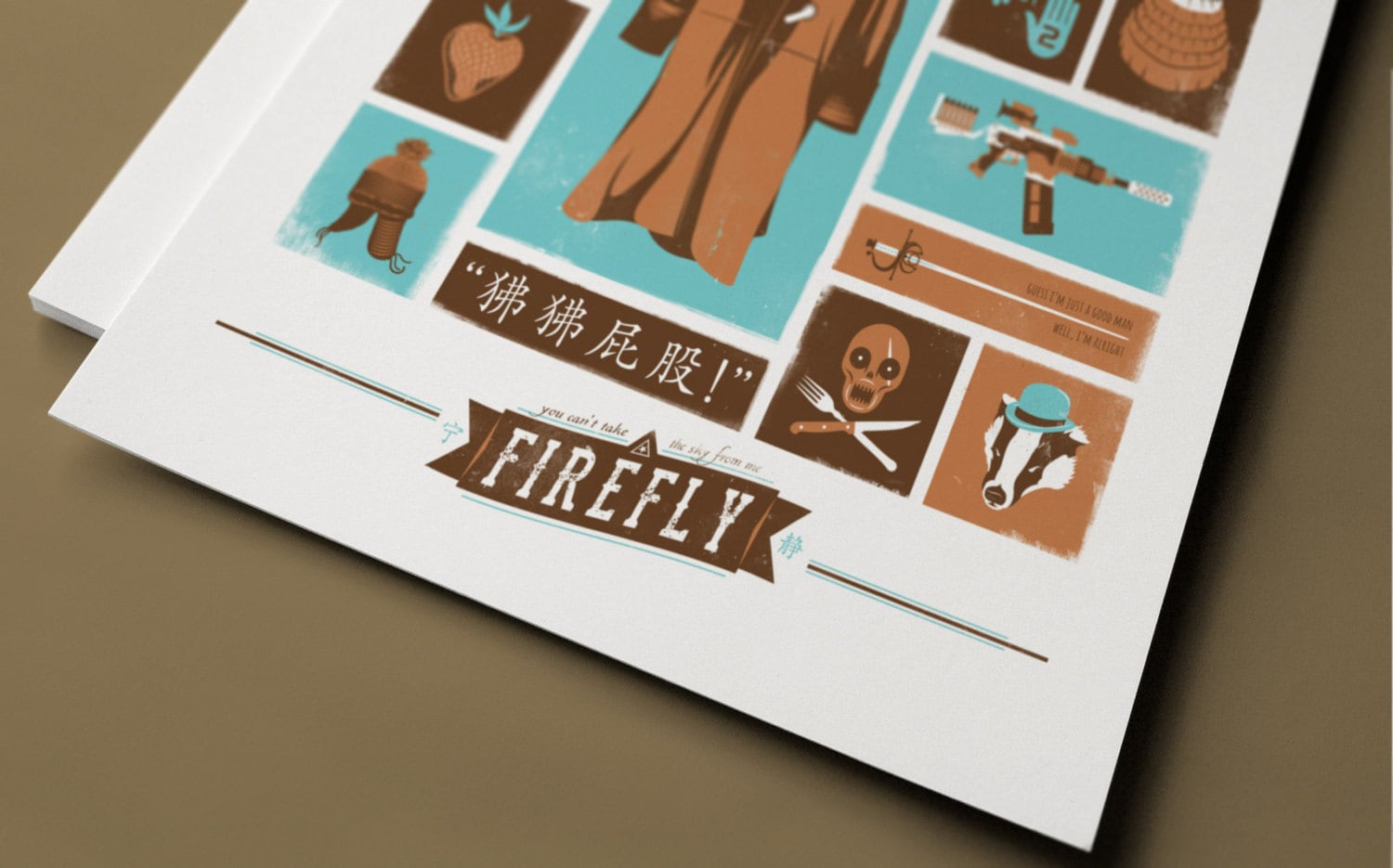 Firefly Poster Serenity Art Print Sci-fi Joss Whedon Geek Wall - Etsy