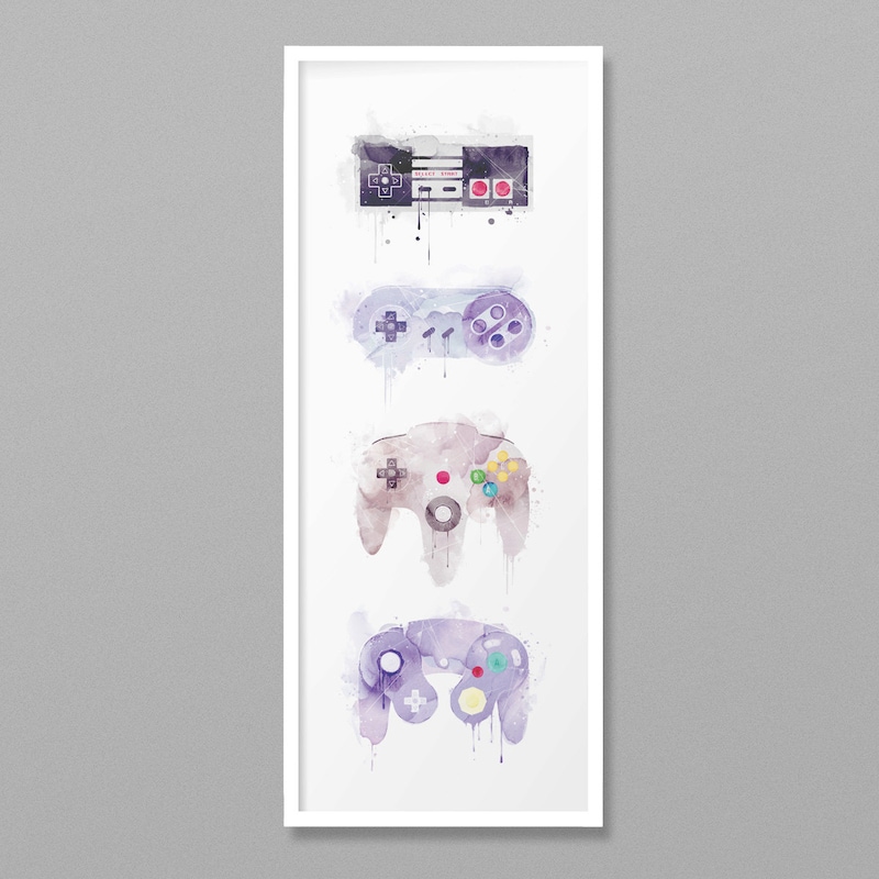 Game Controller Art - Etsy