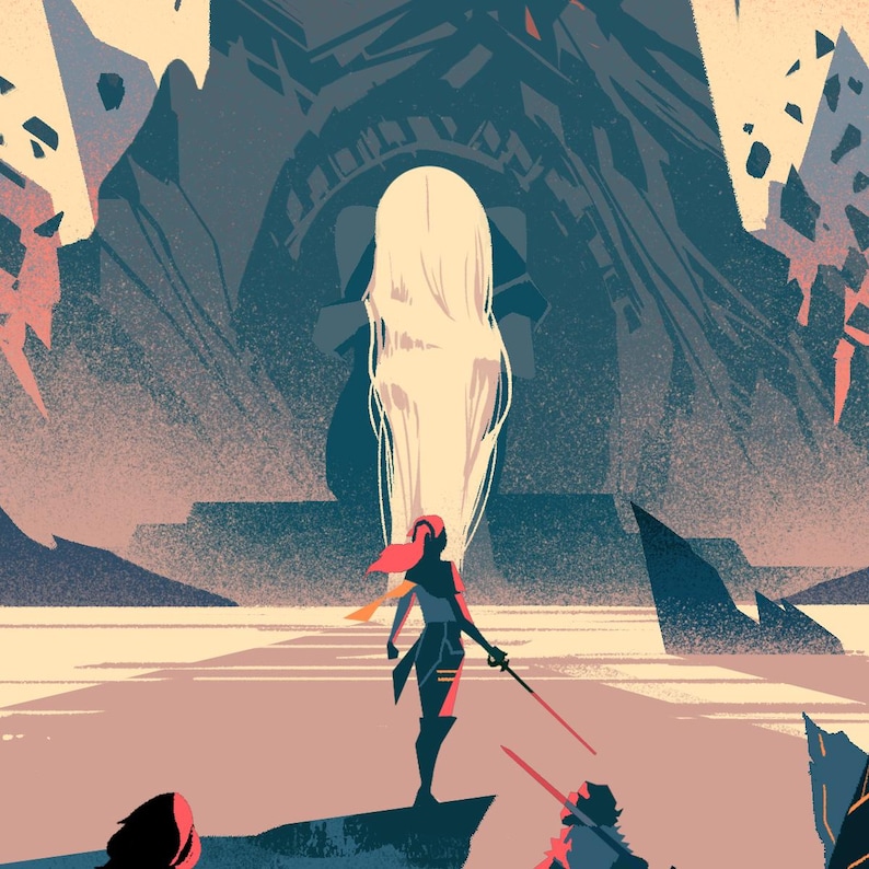 Expedition 33 Art Print Poster, Clair Obscur Video Game Design - Etsy