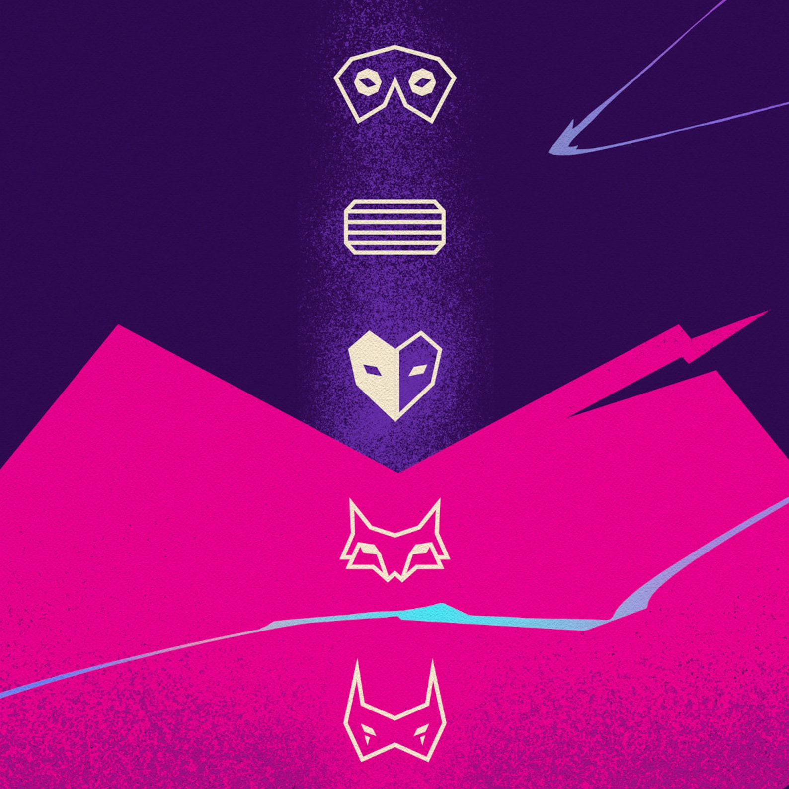 Sayonara Wild Hearts Art Print Game Poster - Etsy