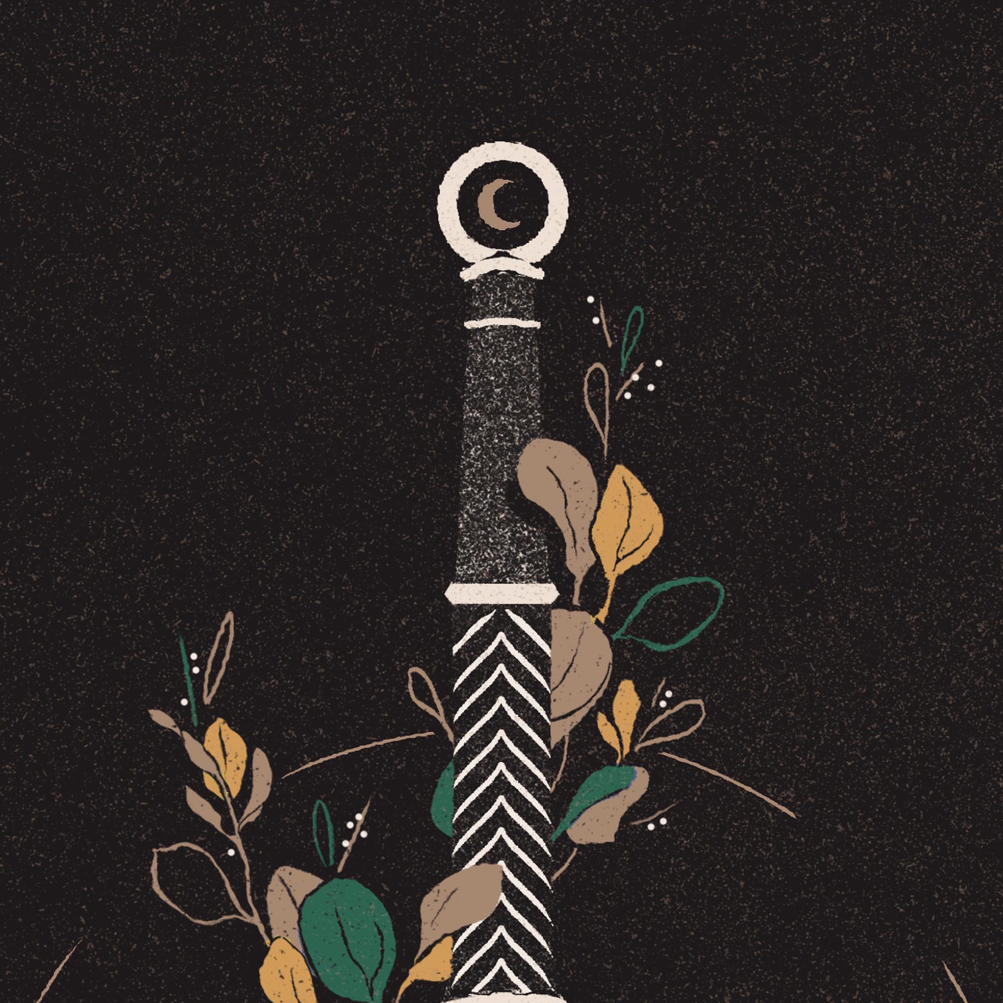 Broken Sword With Leaves and Flowers, Fantasy Art Print - Etsy