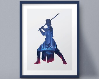 Rey Silhouette - Etsy