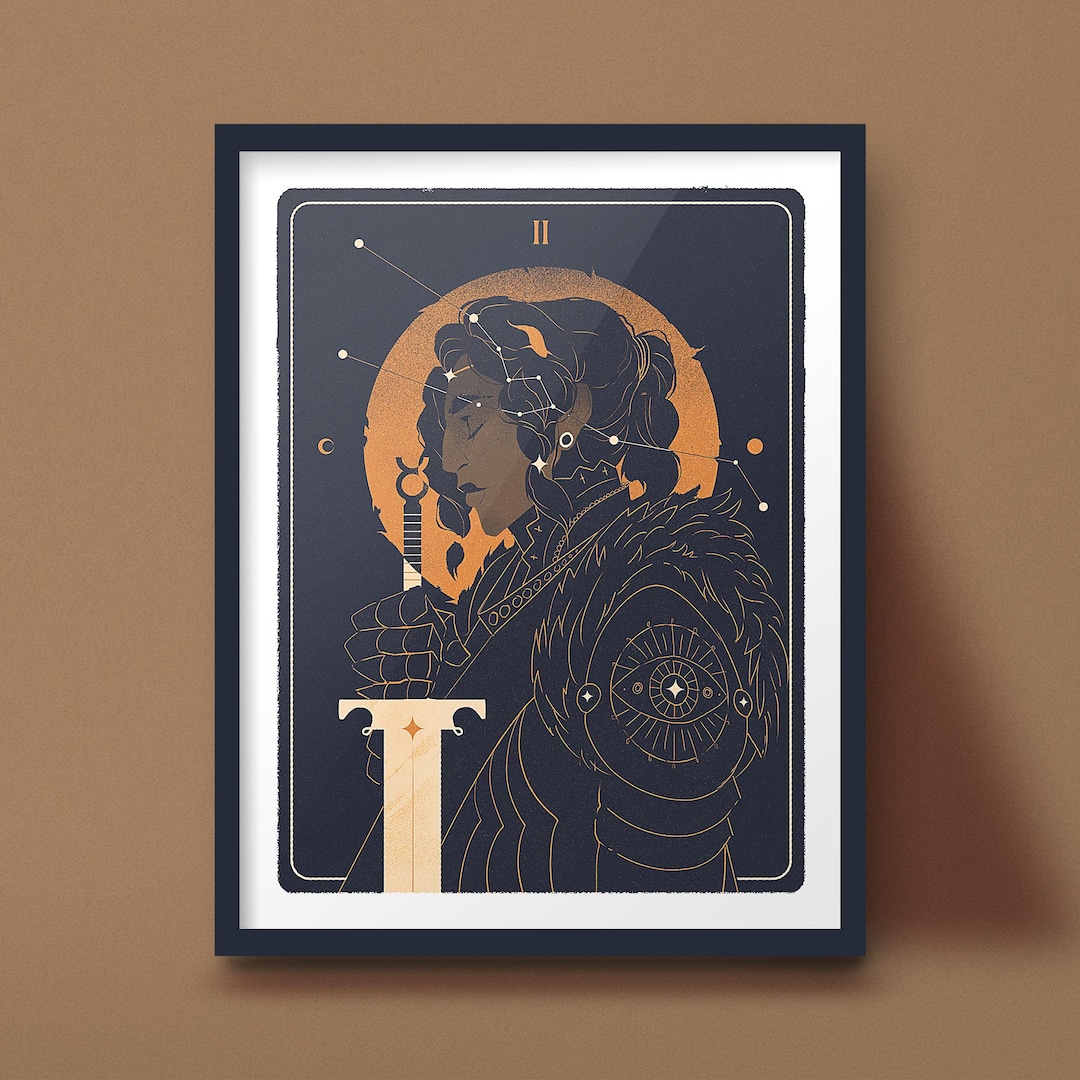 Taurus Knight Zodiac Art Print - Etsy