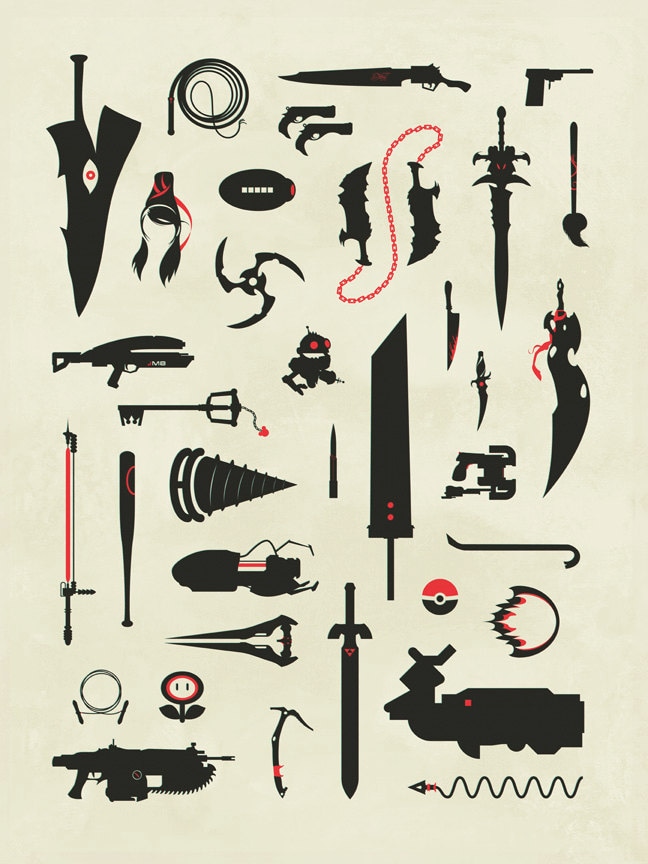 Iconic Video Game Items