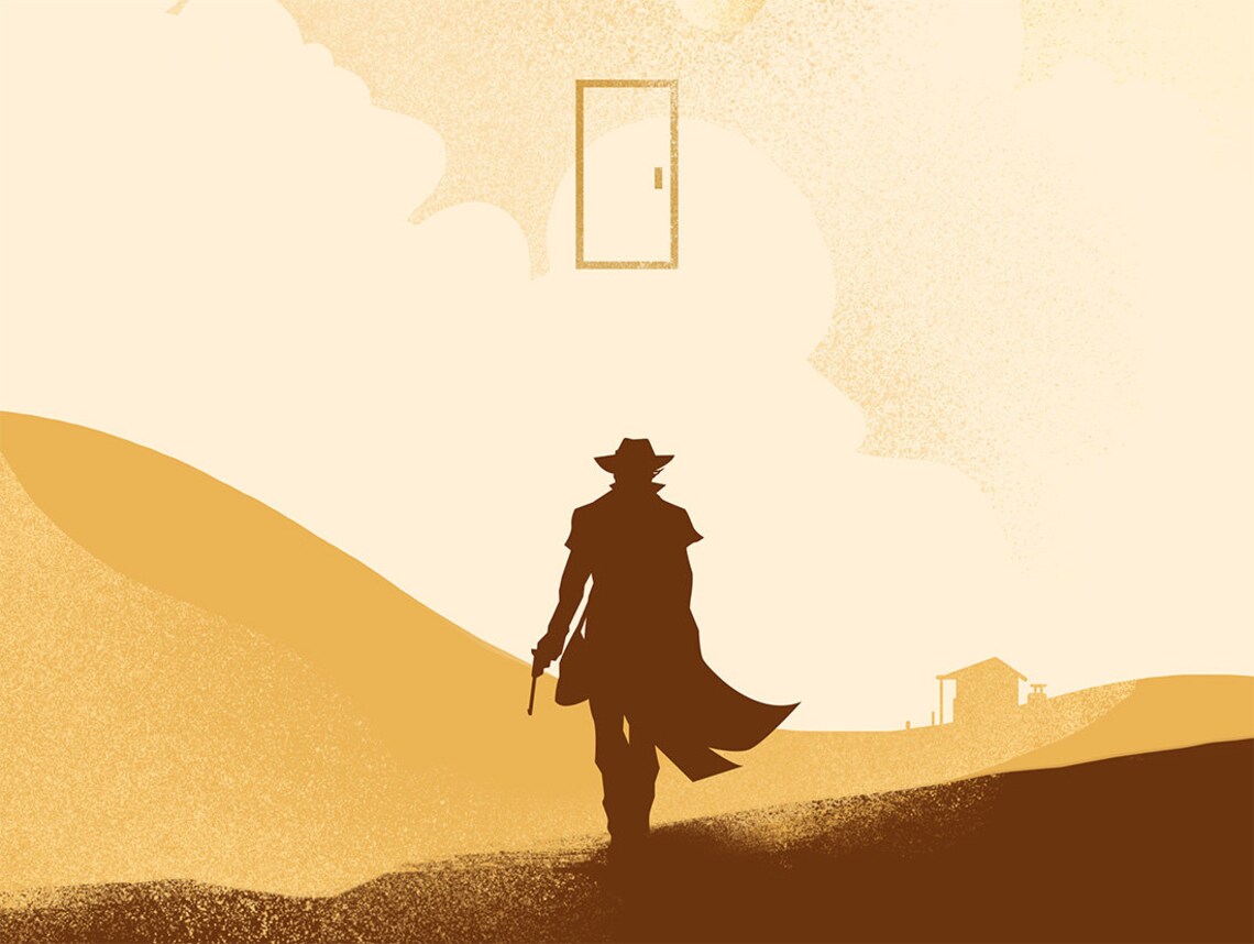 Dark Tower Art Prints Set Tower Design and Desert Design - Etsy