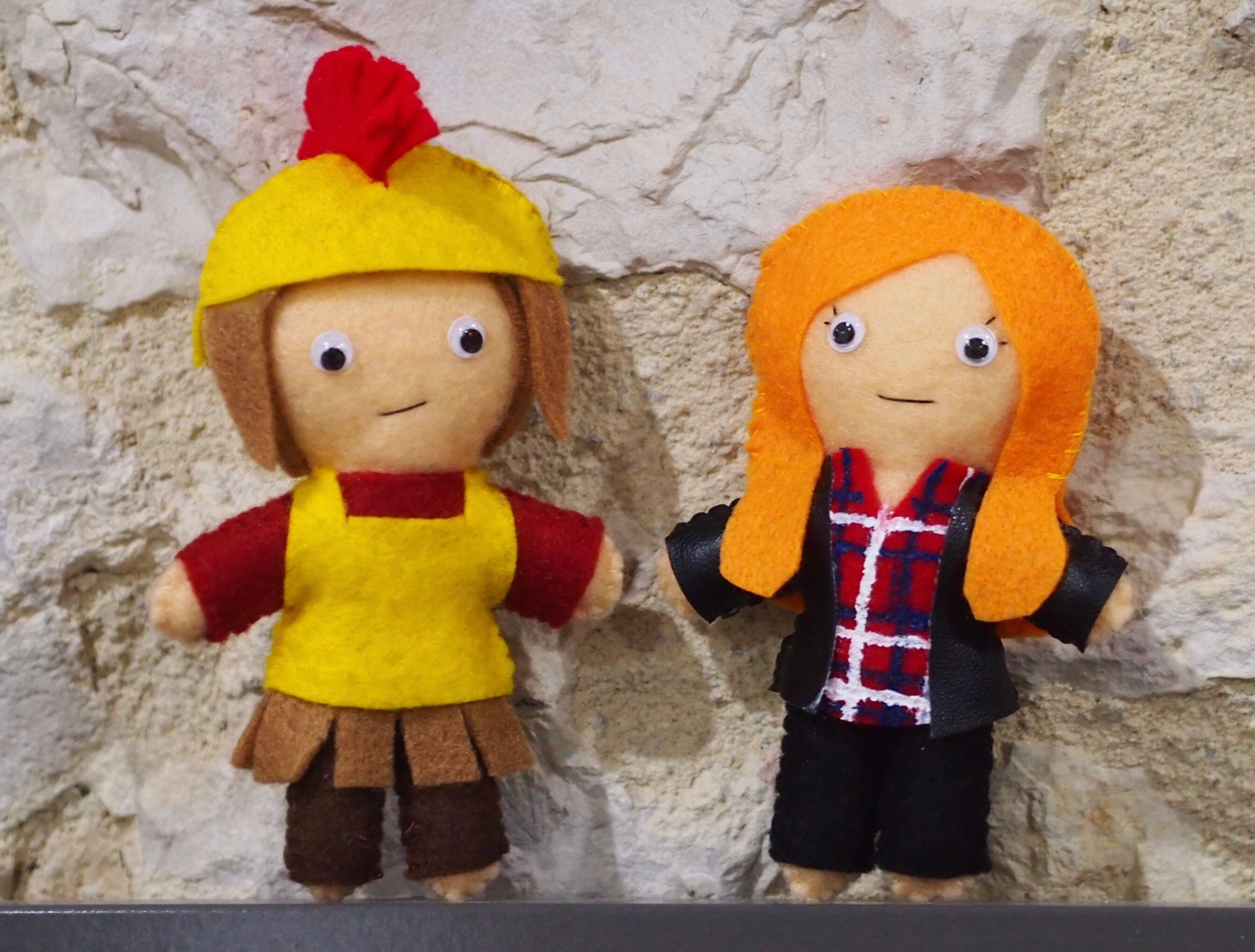 Doctor Who Inspired Felt Figure Your Choice of Doctor or | Etsy