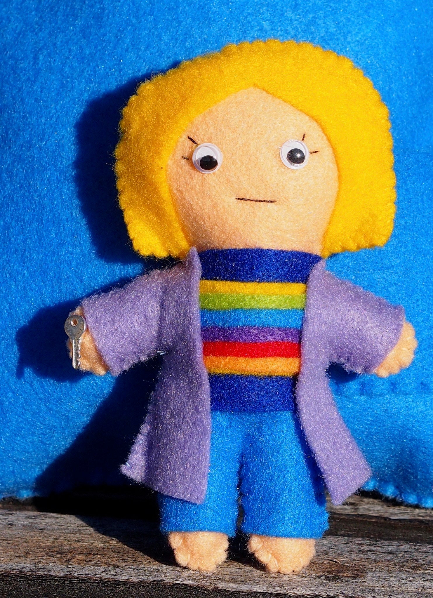 Doctor Who Inspired Felt Figure Your Choice of Doctor or | Etsy