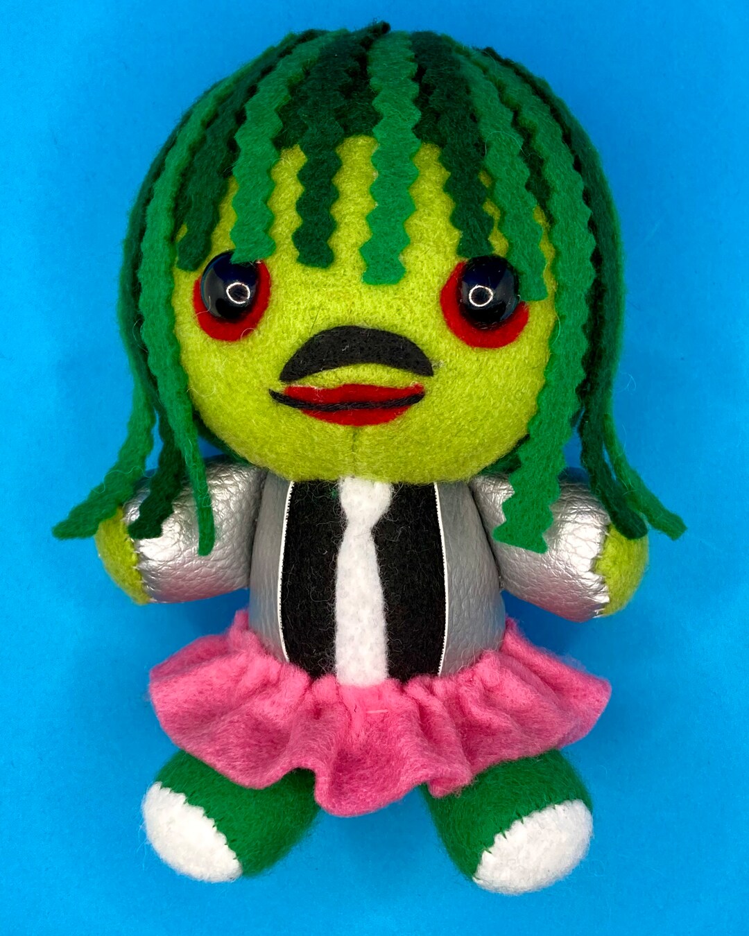 The Mighty Boosh Inspired Old Gregg Seated Felt Plushie 5” - Etsy