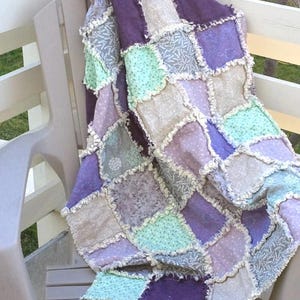 Rag Quilt Digital Pattern Instructions Simple DIY Rag Quilt Tutorial ...