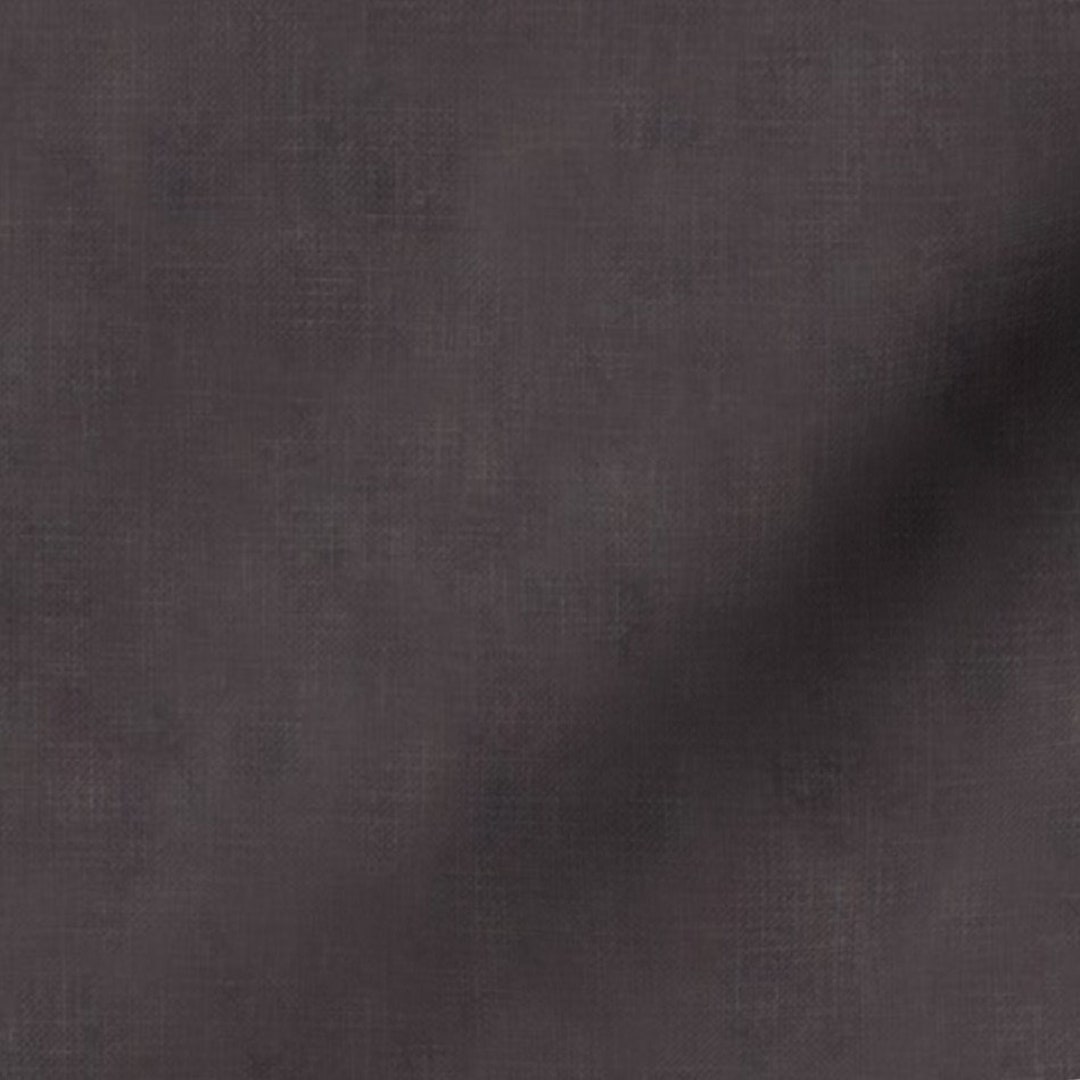 Matte Black Linen Fabric by the Yard Fabric Black Fabric Matte Black ...