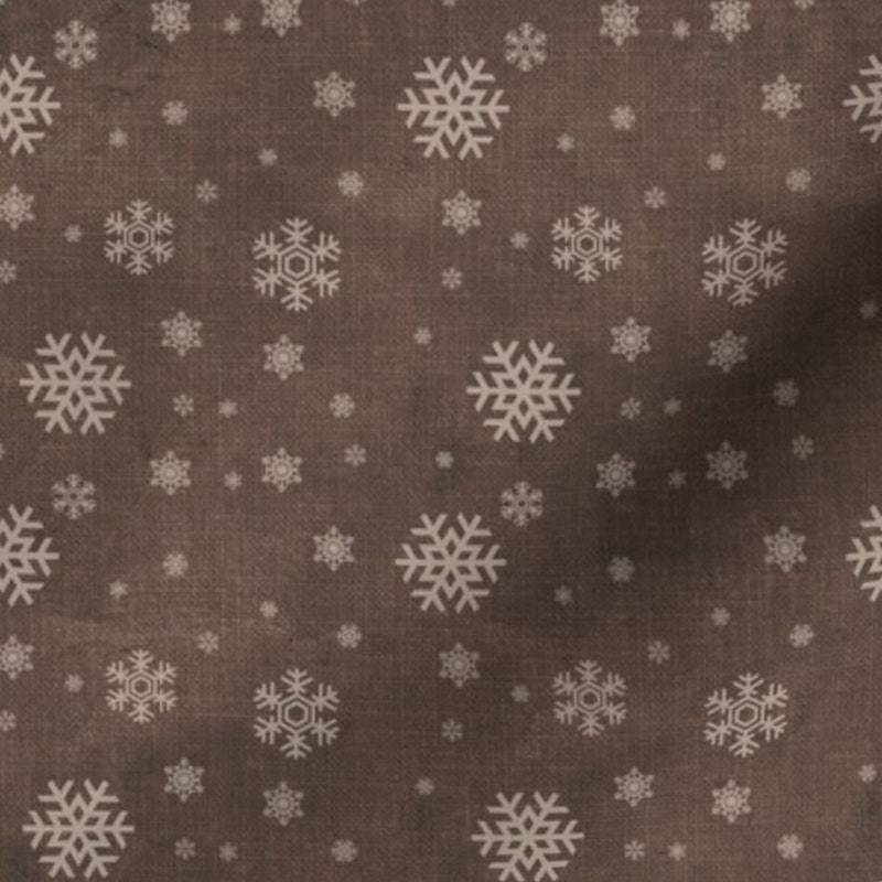 Snowflake Fabric - Etsy