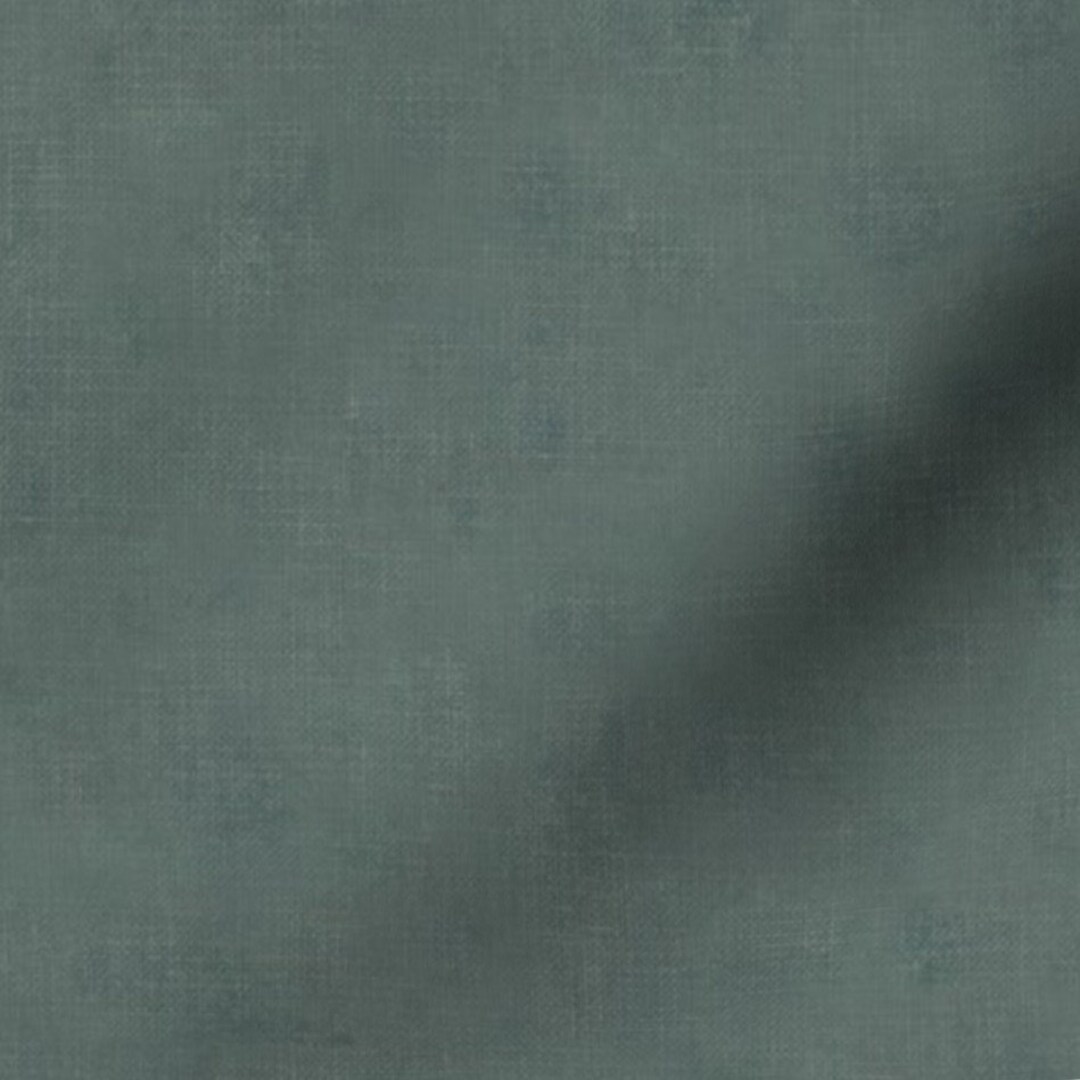 Green Linen Fabric by the Yard Fabric Green Fabric Emerald Fabric Earth ...