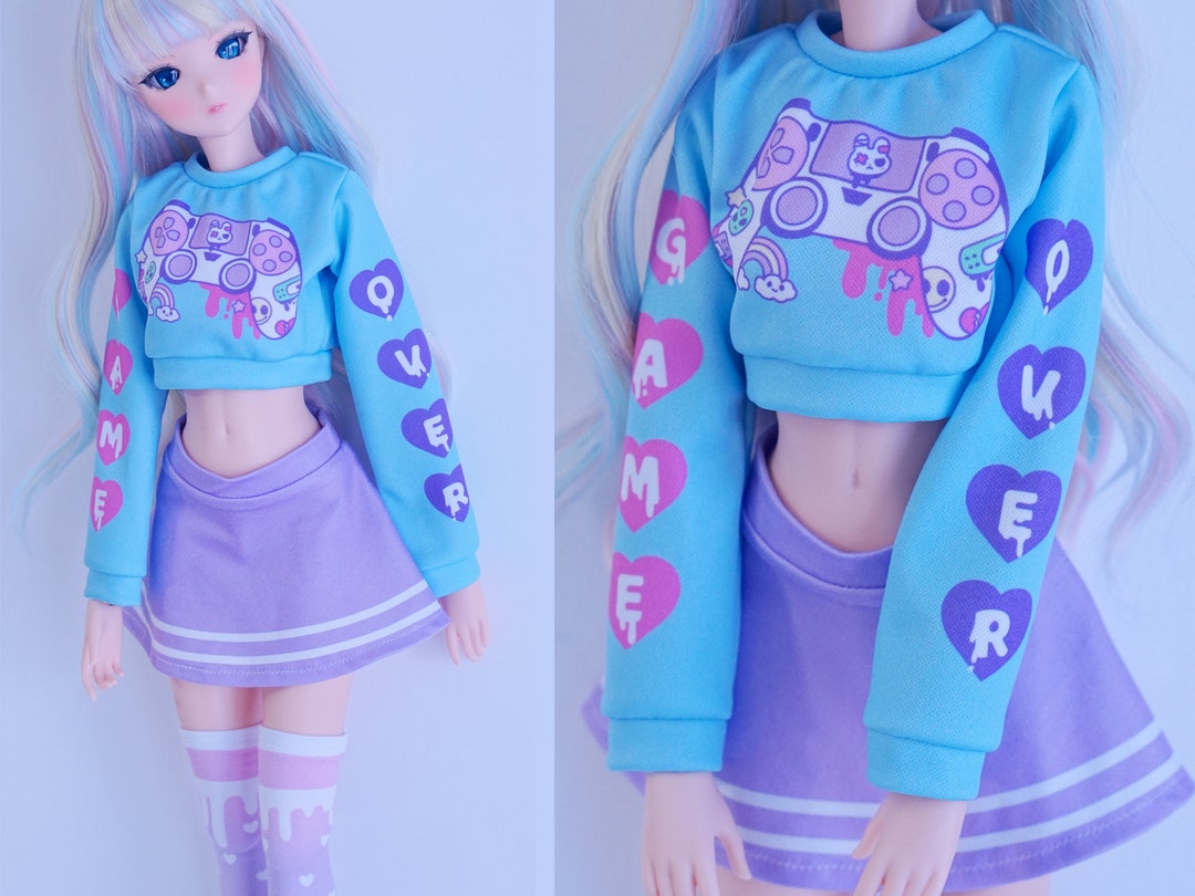 Smart Doll Clothes: Outfit With Gamer Art - Etsy